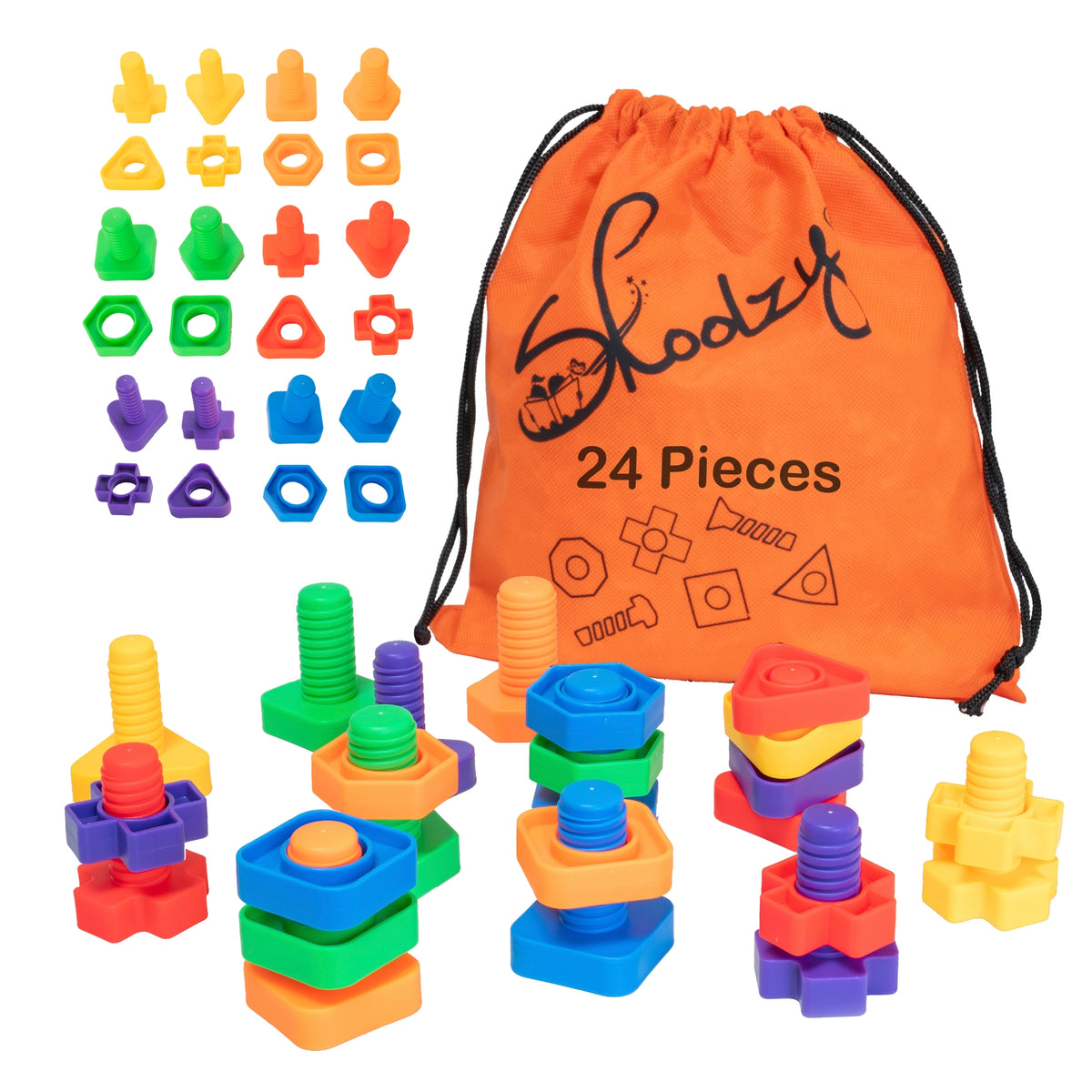 Fine Motor Nuts and Bolts Sensory Set — ChildTherapyToys