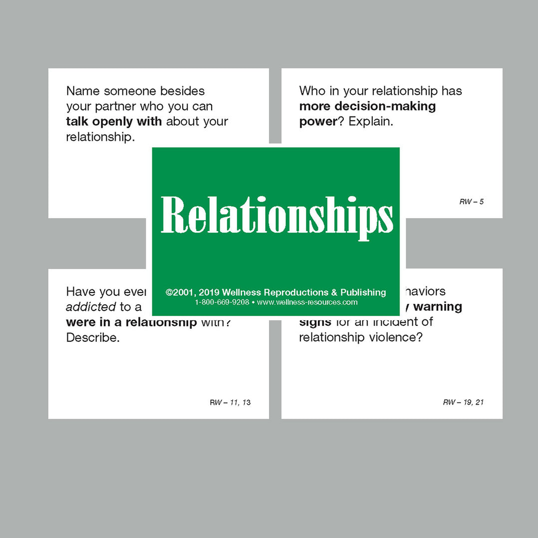 The Relationship Workbook & Cards Set — ChildTherapyToys
