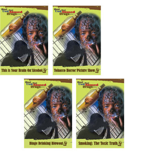 Most Used, Most Abused Drug Series, Set of 4 DVDs — ChildTherapyToys