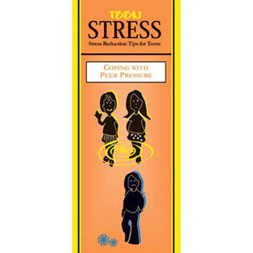 Teen Stress Pamphlet: Coping with Peer Pressure 25 Pack — ChildTherapyToys