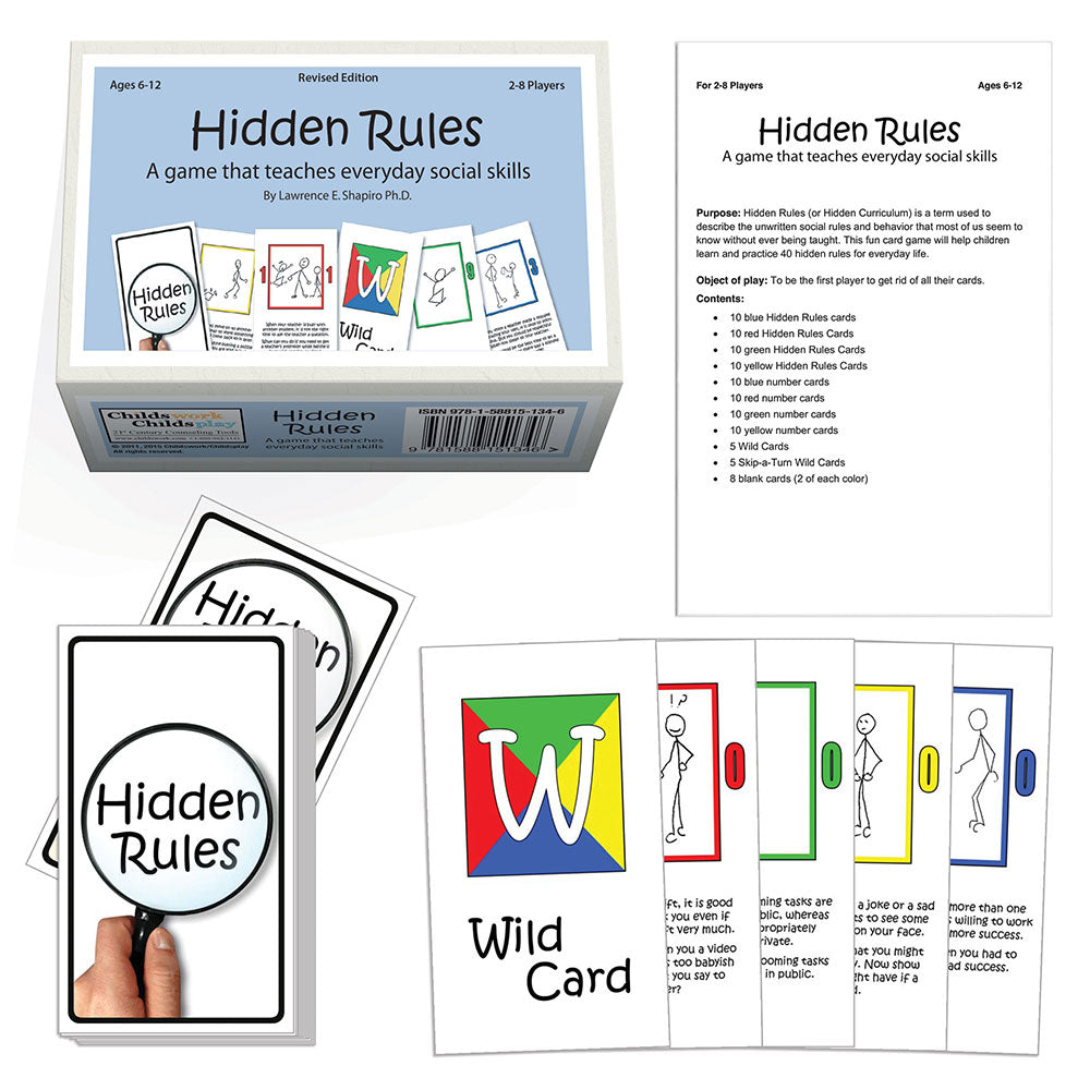 Hidden Rules: A game that teaches unwritten social rules — ChildTherapyToys