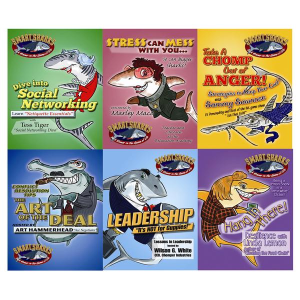 Smart Sharks Set of 6 Card Games – ChildTherapyToys