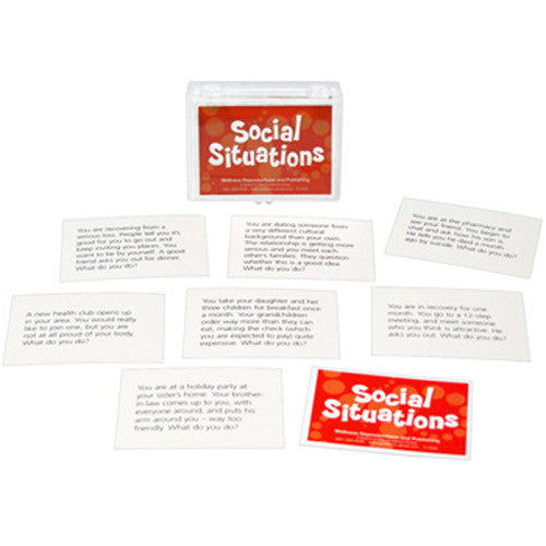 Social Situations Cards for Adults — ChildTherapyToys