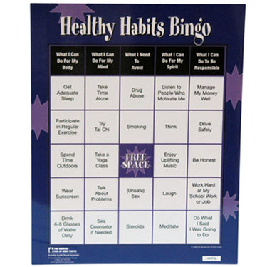 Healthy Habits Bingo Game – ChildTherapyToys