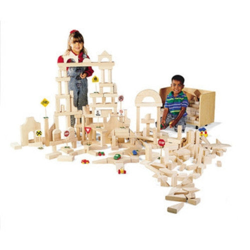 Classroom Unit Blocks (390 Pcs.) — ChildTherapyToys