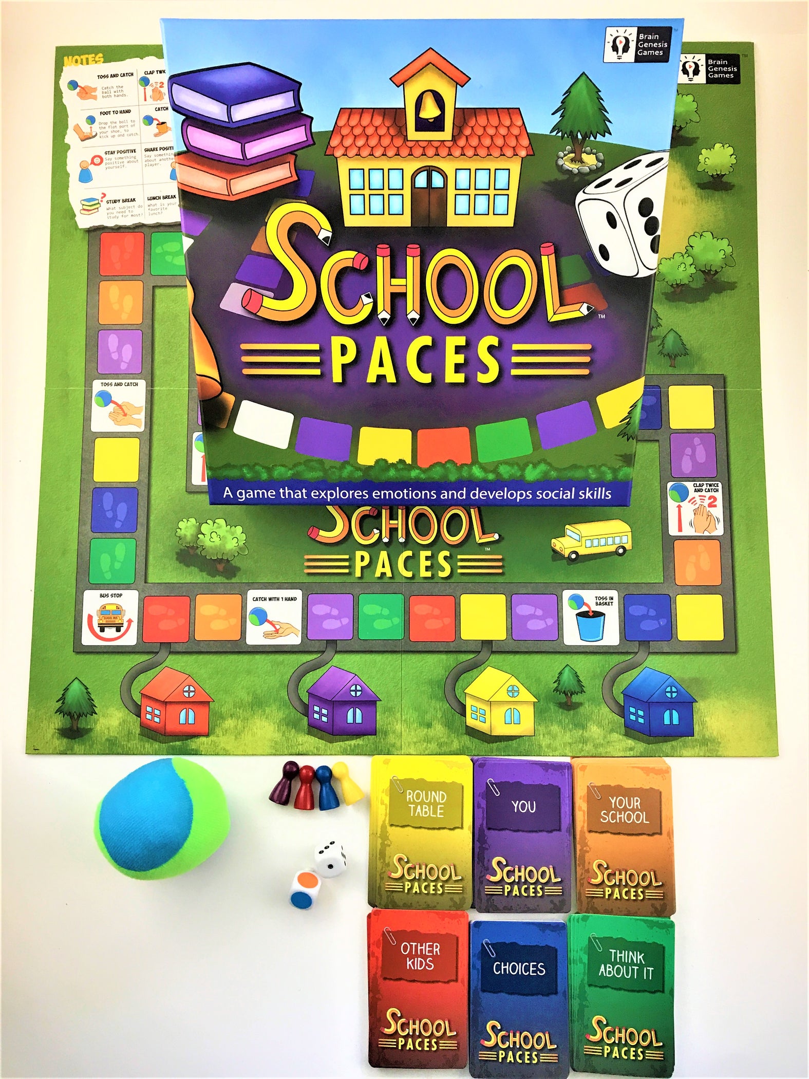 School Paces (emotions & social skills) — ChildTherapyToys